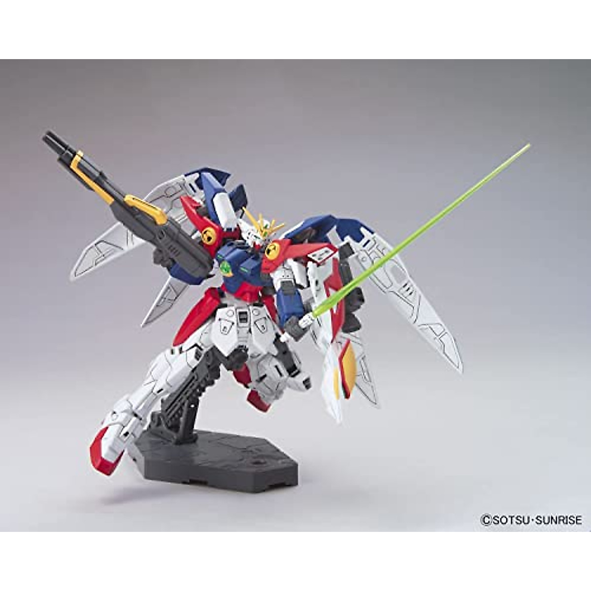 Bandai Hobby - Gundam Wing - #174 Wing Gundam Zero, Bandai HGAC 1/144 Model Kit (10912)