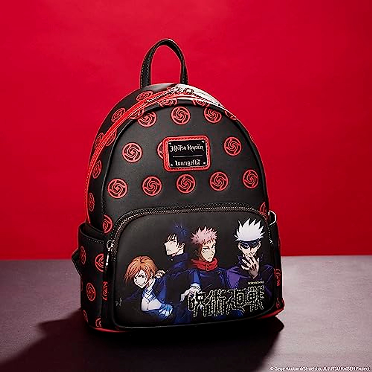 Loungefly Anime: Jujutsu Kaisen 'Year One Class' Mini-Backpack, Amazon Exclusive