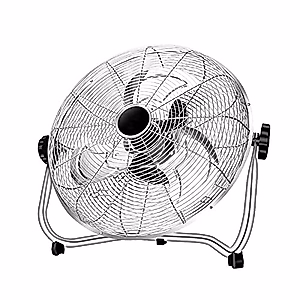 Wgwioo Adjustable Floor Fan, Floor Wall Fan, High Velocity Cold Air Circulator, High Velocity Heavy Duty Floor Fan, for Industrial, Commercial, Residential, and Greenhouse Use,12 inch