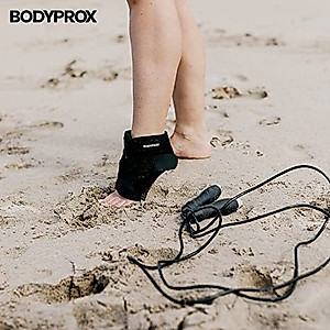 Bodyprox Ankle Support Brace, Breathable Neoprene Sleeve, Adjustable Wrap!