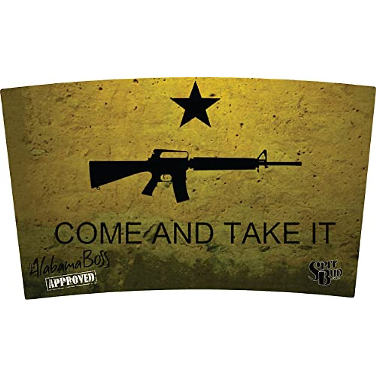 Come and Take it #2 by Spit Bud - The Ultimate Spittoon for Chew - Portable Dip & Snuff Cup with Lid, Pop Tab, Spill-Proof Funnel, Can Cutter & Holder - Fit in Cup Holders - Holds 8oz - Made in USA