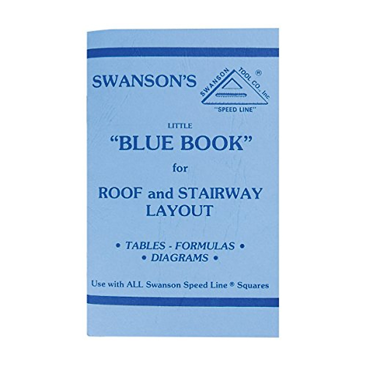 SWANSON Tool Co S0101 7 Inch Speed Square, Blue
