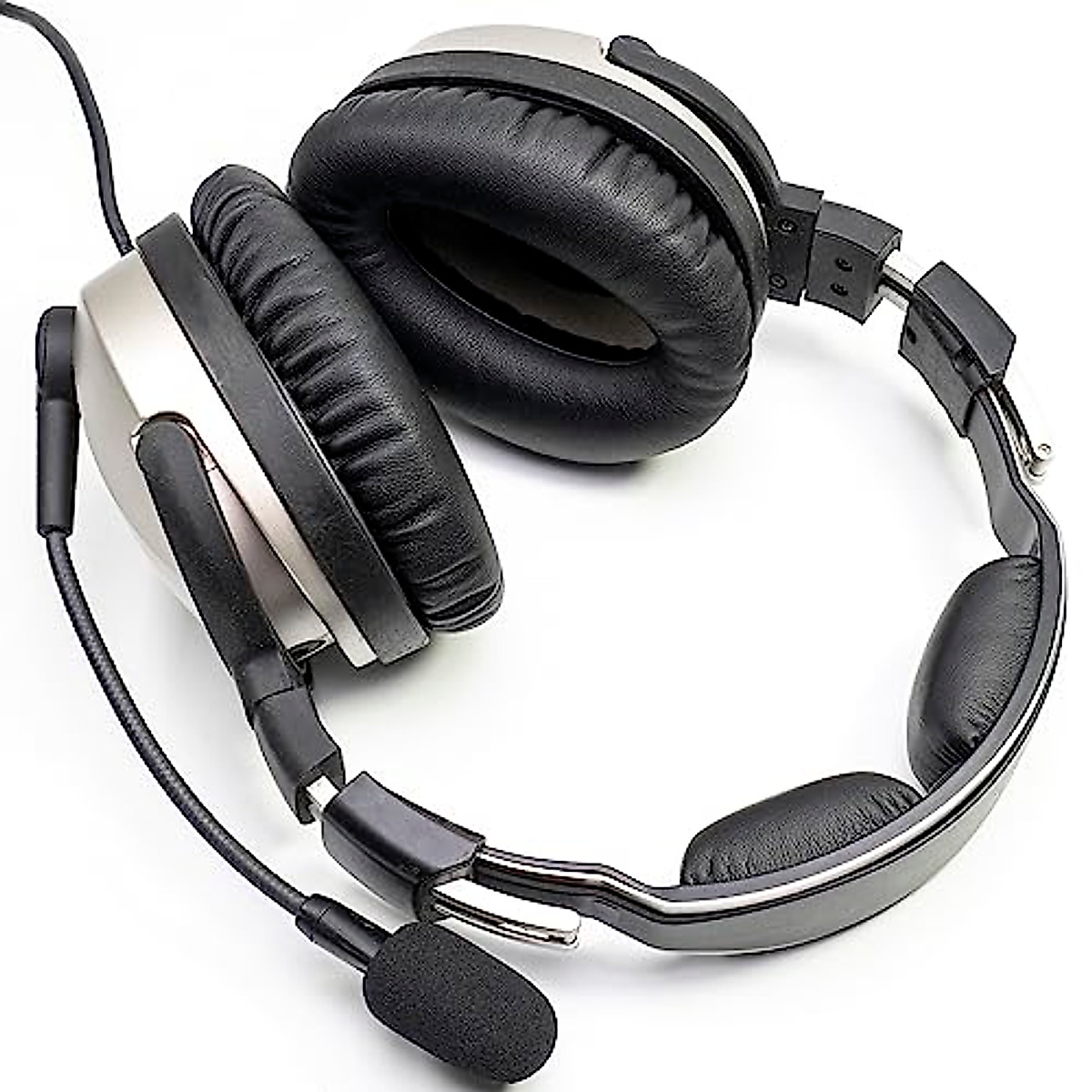 Voarmaks Renew Kit Ear Pads Cushion Mic Muff Windscreen Headband Pad Compatible with Lightspeed Zulu Sierra Zulu 2 Zulu PFX Aviation Headset Headphone (AllSet)