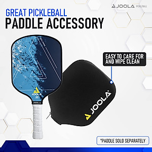 JOOLA Pickleball Paddle Cover - Neoprene Sleeve for JOOLA Solaire & Standard Size Pickleball Paddles - Fits Paddles Up to 8" - Pickleball Accessory and Gift