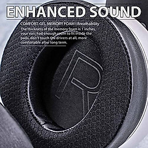 AW510H Earpads - Compatible with AW510H AW 510H Headset I Comfort Gel Breathable Mesh Replacement Ear Cushion (Gel Breathable Mesh)