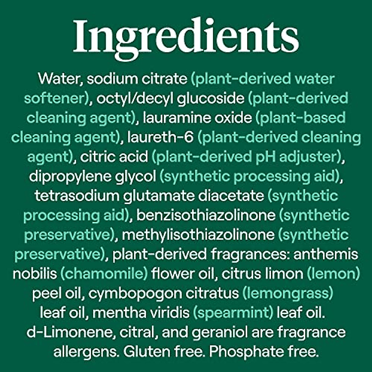 Seventh Generation Multi Surface Cleaner Concentrate Lemon Chamomile scent 2 Pack Multi Purpose Cleaner Floor Cleaner 23.1 oz