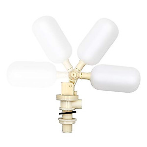 MUDUOBAN Automatic Water Bowl with Float Valve Stainless Steel Water Feeder Trough for Livestock Animal Horse Cattle Sheep Hog Goat Pet Dog