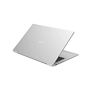 LG 2022 Gram 16" WQXGA IPS Ultralight Laptop Intel i7-1165G7 16GB LPDDR4 1TB NVMe SSD Iris Xe Graphics WiFi AX HDMI Thunderbolt 4 Webcam Backlit Full-Day Battery Silver Windows 10 Pro w/RE USB