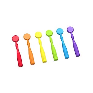 hand2mind Magnetic Wands for Kids, Magnet Wands, Magnets for Kids Science, Magnets with Wand, Magnets for Teaching, Preschool Science, Magnet with Handle, Science Classroom Supplies (Set of 6)