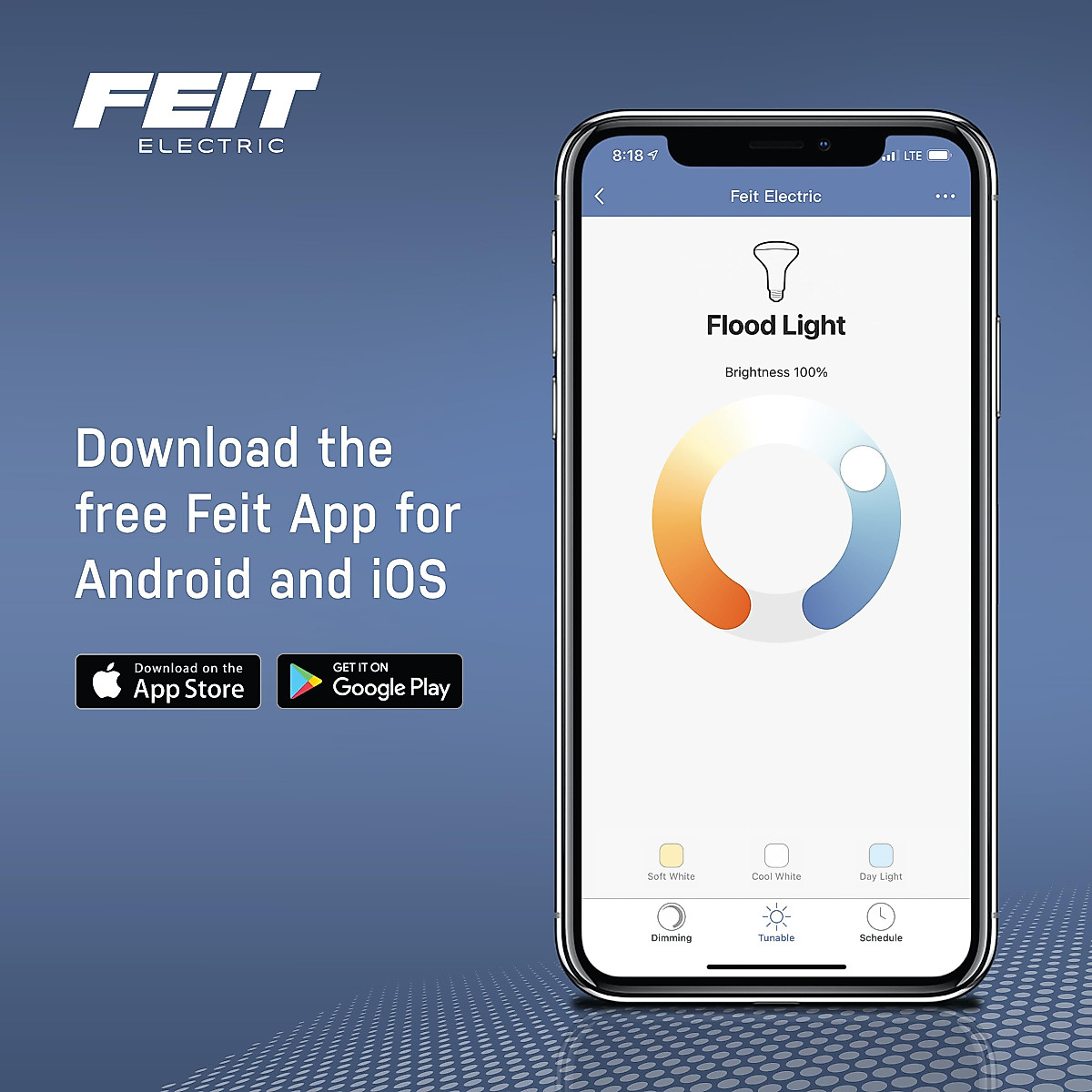 Feit Electric 60 Watt Equivalent Smart Filament Globe Bulb, Spiral Filament WiFi Dimmable, Works with Alexa and Google Assistant No Hub Required, G30 Vanity LED Smart Light Bulb G3060/RGBW/FIL/AG