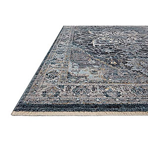 Loloi II Samra SAM-01 Denim Transitional Area Rug 9'-6" x 13'-1"