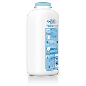 Johnson's Baby Powder with Naturally Derived Cornstarch Aloe & Vitamin E, Hypoallergenic, 15 oz