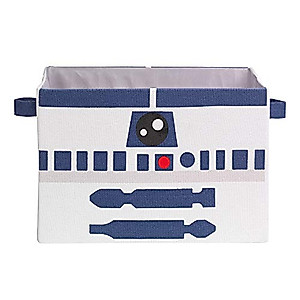 Lambs & Ivy Star Wars R2D2 Foldable/Collapsible Storage Bin/Basket Organizer