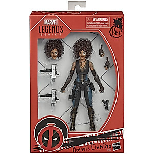 Marvel Hasbro Legends Series X-Men 6-inch Collectible Domino Action Figure Toy, Ages 14 and Up