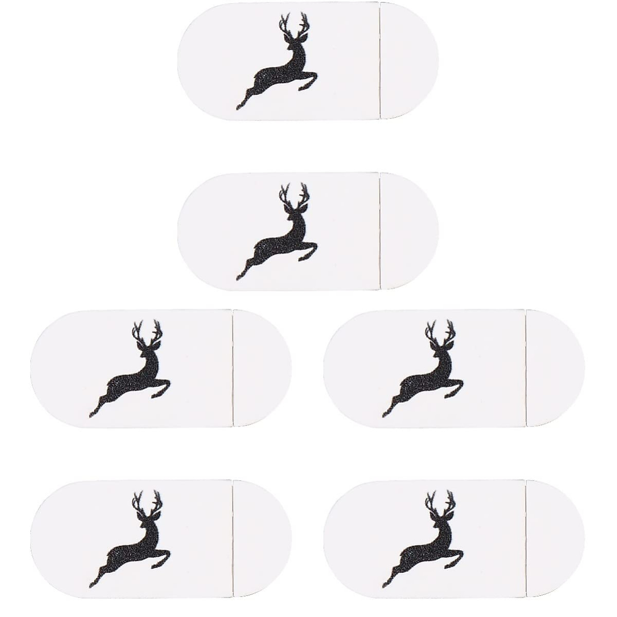 Mobestech 6 Pcs Camera Cover Laptops Webcam Cover Slider Webcam Cover Slide for Computer Webcam Cover Slide for Tablet Webcam Cover Slide for Desktop Gp02 Slideshow Flat