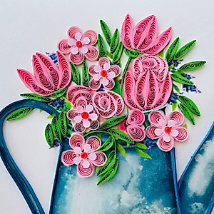 Quilling Card 3D, QuillCraft All-Occasion: A Perfect Blend of Artistry and Celebration for Birthdays and More!