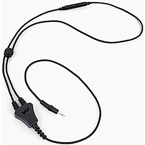 Williams AV FM 558-24 PRO D Large-Area Dual FM and Wi-Fi Assistive Listening Dante System; Includes: FM T55 D Transmitter, (24) PPA R38N Receivers, (24) EAR 022 Surround Earphones, (6) NKL 001 Neckloo