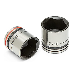 Crescent 20 Piece X10 3/8" Drive 6 Point Standard SAE/Metric Mechanics Tool Set - CSWS38B