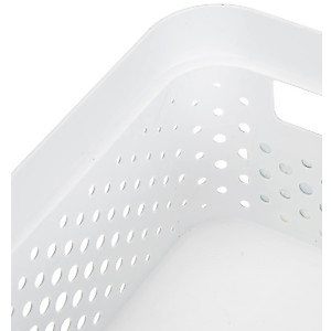 Curver Infinity Tray 4.5 L Dots Recycled Plastic Pink Crates, white, S