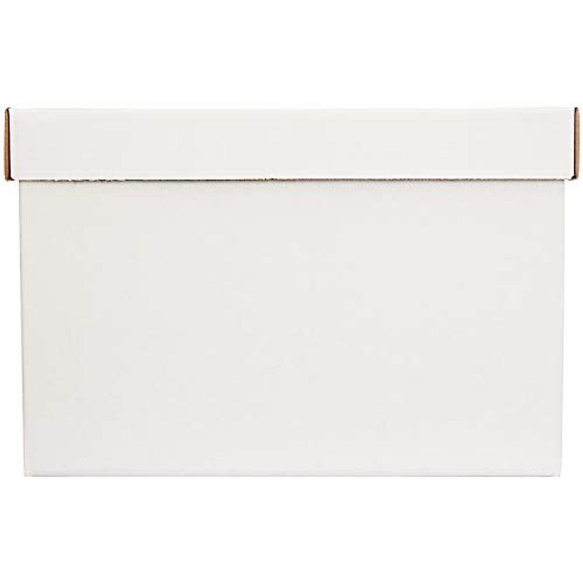 Amazon Basics Medium Duty Storage/Filing Boxes with Lid and Handles - Legal/Letter Size, 16.2 x 12.5 x 10.5 inches, 12-Pack