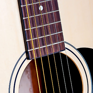 POGOLAB Guitar Strings, Acoustic Guitar Strings, 6 Strings Set, Hexagonal Carbon Core 75/25 Bronze, Light, 11-52, 10 Packs