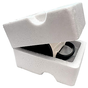 3dRose Flag and Map of The Dominican Republic with All The Provinces Identified by Name Two Tone Mug, 11 oz, Black/White