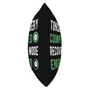 Funny Tonsil Surgery Recovery Gifts Surgery Recovery Tonsillectomy Tonsil Removal Throw Pillow, 18x18, Multicolor