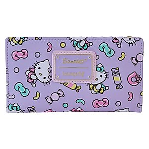 Loungefly Sanrio Hello Kitty Sweets All-Over-Print Flap Wallet
