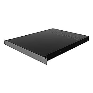 HAMMOND RM1U1922VBK 19" Case, 1U, Aluminium, Rack Mount, 43.7 mm, 421.65 mm, 558.78 mm