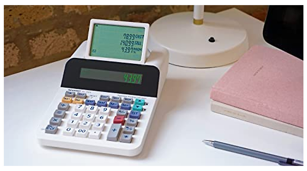 Sharp EL-1501 Cordless Printing Calculator with 12-Digit Display