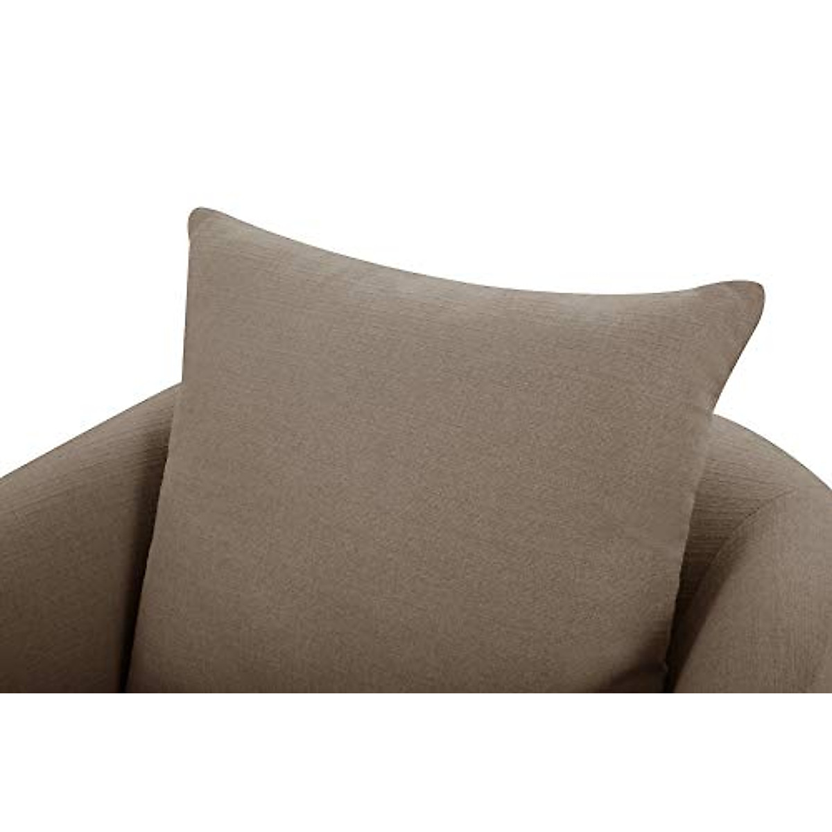 Amazon Brand – Stone & Beam Elisabet Upholstered Swivel Chair, 33.5"W, Slate