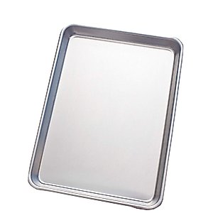 Luxshiny Metal Baking Tray Chef Oven Cake Tray Dessert Bakery Pan Broiling Pan for Oven Kitchen Oven Pan Cake Baking Dish Broiler Pan for Oven Cookie Baking Pan Accessories Bakeware