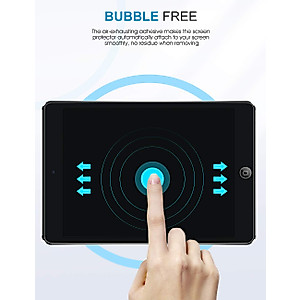 SPARIN 3 Pack Glass Screen Protector Compatible with iPad 6th 5th Generation 9.7 inch/iPad Air 2, Tempered Glass, Alignment Frame