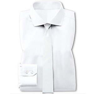 LUTHER PIKE SEATTLE Handmade Mens Pre Tied Zipper Ties For Men Woven Necktie: For Wedding Business Graduation White