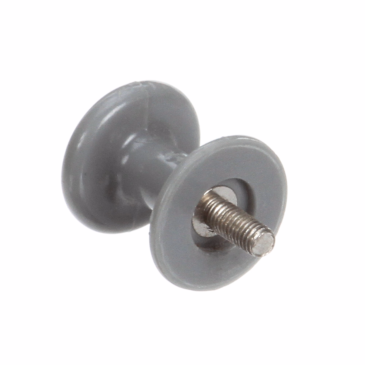 True 802299 Shelf Support Knob, 0.875" Width, 1.25" Length, Gray, Tr-31/56/