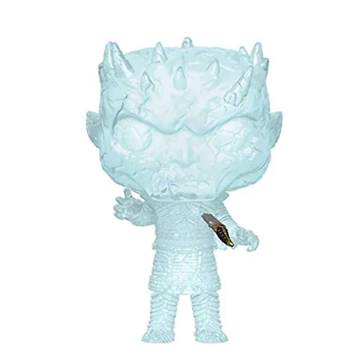 Funko Pop! TV: Game of Thrones - Crystal Night King with Dagger in Chest, Multicolor