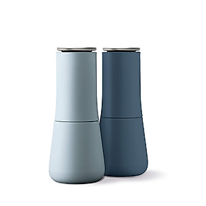 Joseph Joseph Milltop Non-Spill Salt & Pepper Mill Set-Editions (Sky), Regular