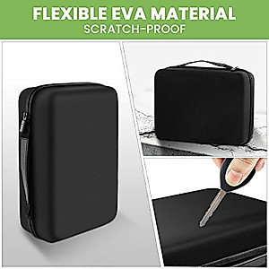 Knife Display Case for Pocket Knifes, Knives Displaying Storage Box and Carrying Organizer Holds up to 44+ Folding Knife for Survival, Tactical, Outdoor, For EDC Mini Knife (knife case standard)