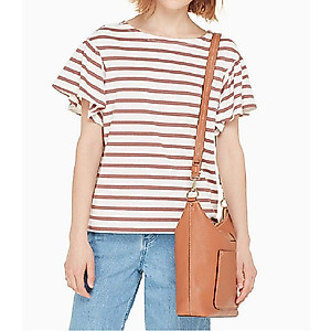 Kate Spade New York maple street janelle leather shoulder bag - black $278