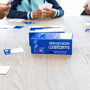 Kids Against Maturity: Card Game for Kids and Family, Super Fun Hilarious for Family Party Game Night, Combo Pack (Combo Pack (Core+Expansion 1,2,3))