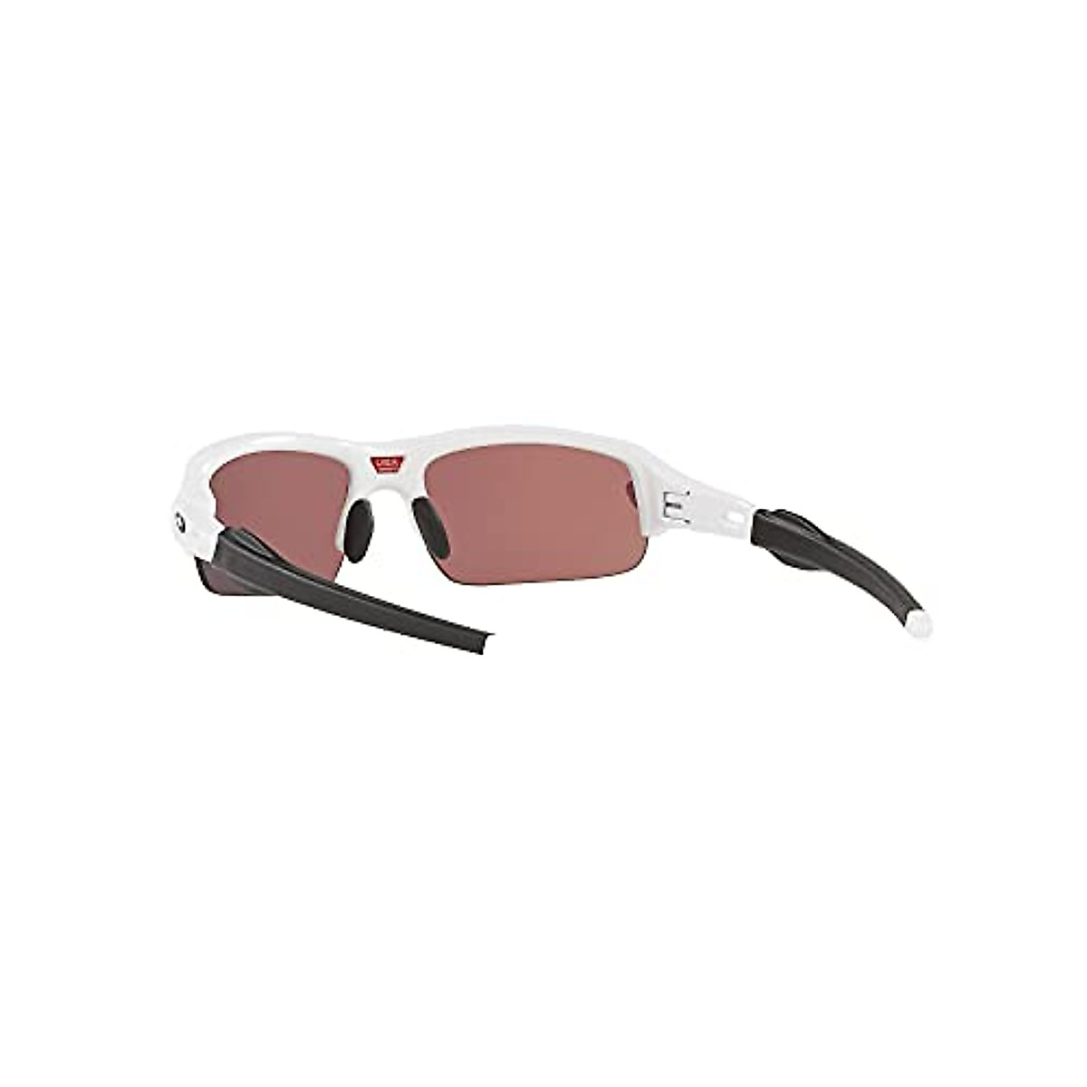 Oakley Youth OJ9008 Flak XXS Square Sunglasses, Polished White/Prizm Field, 58 mm