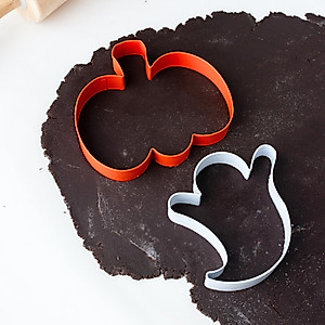 Cookie Cutter Kingdom, Easter Cookie Cutters, Spring Cookie Cutters Shape, Mold for Cakes Biscuits and Sandwiches (Easter) (Halloween 3 Pack)