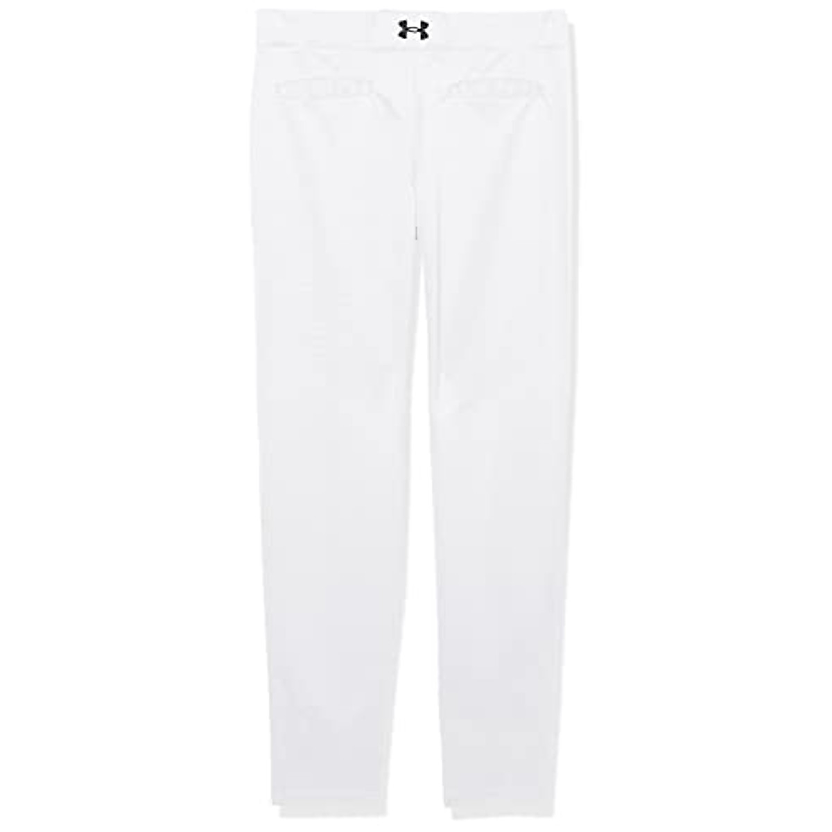 Under Armour Boys Utility Baseball Pant Pipe , (100) White / Black / Black , X-Large