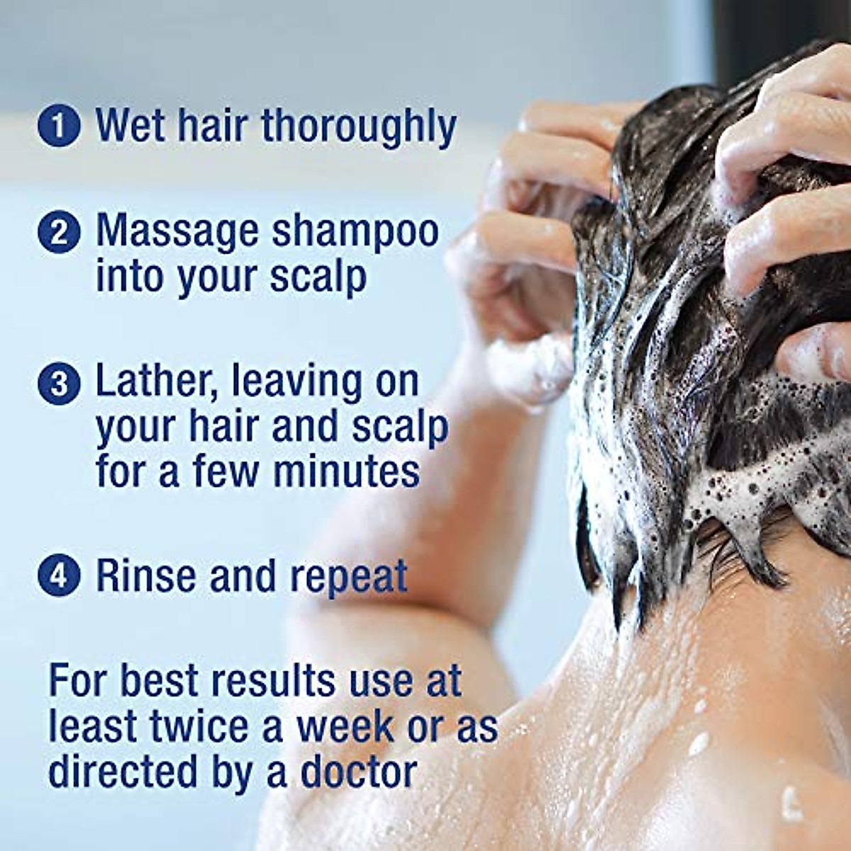 Neutrogena T/SAL Therapeutic Scalp Shampoo for Scalp Build-Up Control with 3% Salicylic Acid, Scalp Treatment for Dandruff, Scalp Psoriasis & Seborrheic Dermatitis Relief, 6 x 4.5 fl. oz