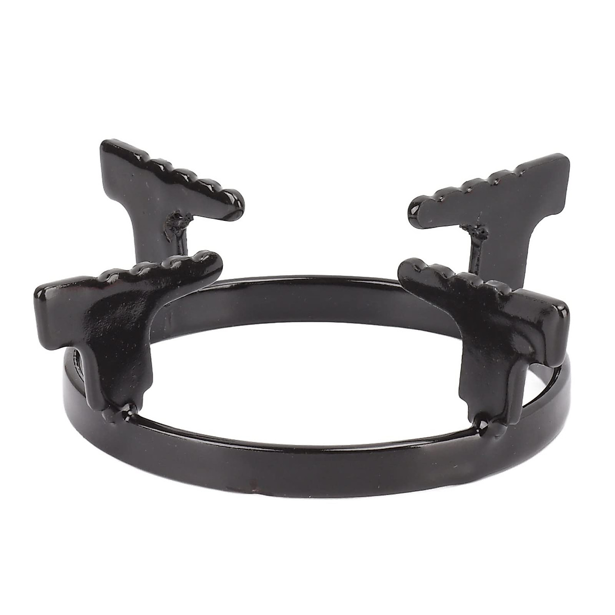 Cast Iron Wok Rack Prevention Stainless Steel Portable Gas Stove Rack Wok Stand for Kitchen Cast Iron Wok Rack for Family