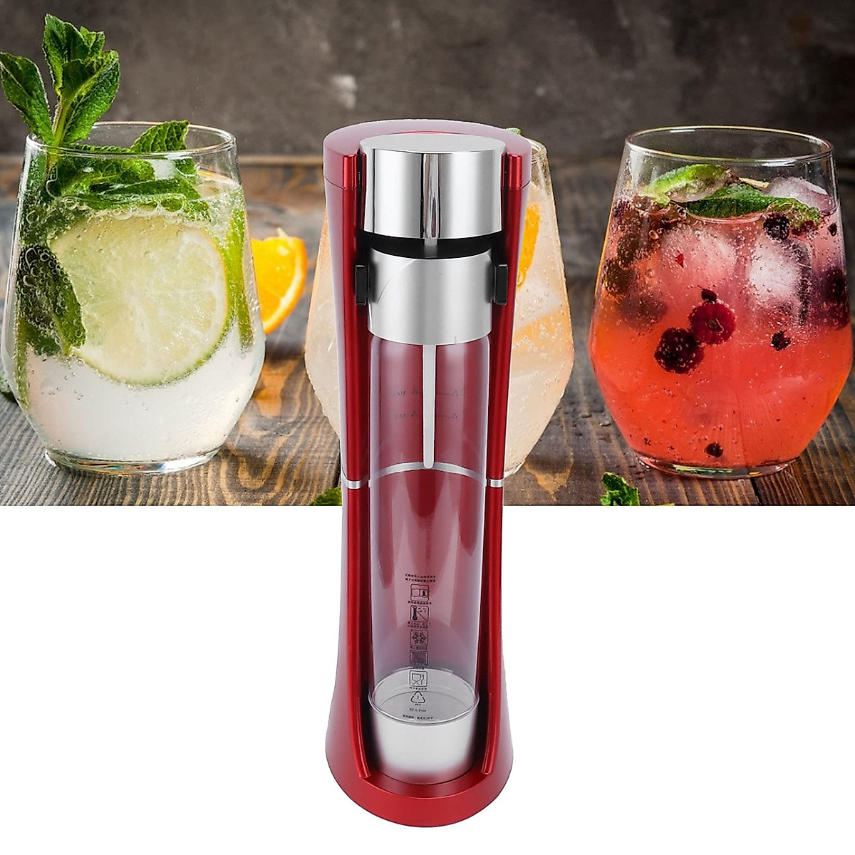 Soda Machine, Sparkling Water Maker Portable for Home for Coffee Shop