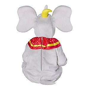 Spirit Halloween Disney Baby Dumbo Jumpsuit Costume | Officially Licensed | Easy Costume | Baby Halloween Costumes - 12-18m