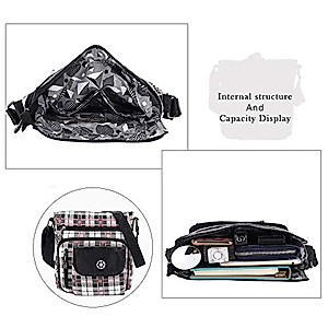 Angel Kiss Crossbody Bags Faux Vegan Leather Shoulder Bags for Women Small Handbag with Adjustable Strap