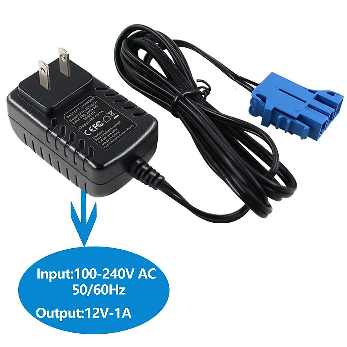 12V Charger for Peg Perego Battery, Peg Perego Power Supply, Peg Perego Battery Charger