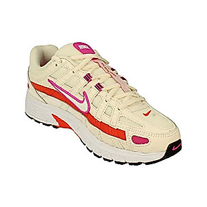 Nike P-6000 ESS Womens Running Trainers CW1351 Sneakers Shoes (UK 2.5 US 5 EU 35.5, Pale Ivory White Pink 100)